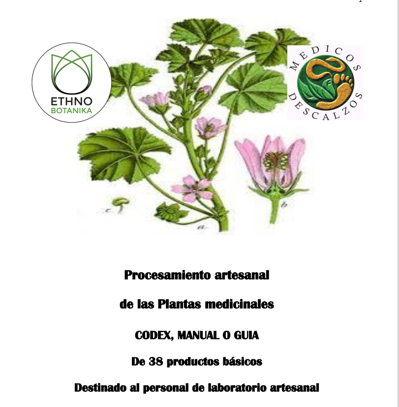 Manual Procesamiento Artesanal De Plantas Medicinales Guia Productos